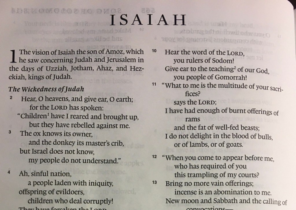 Seven Ways to Read Isaiah | Via Emmaus